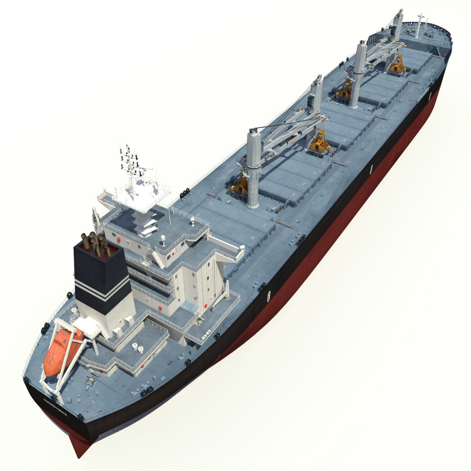 geared handymax ship