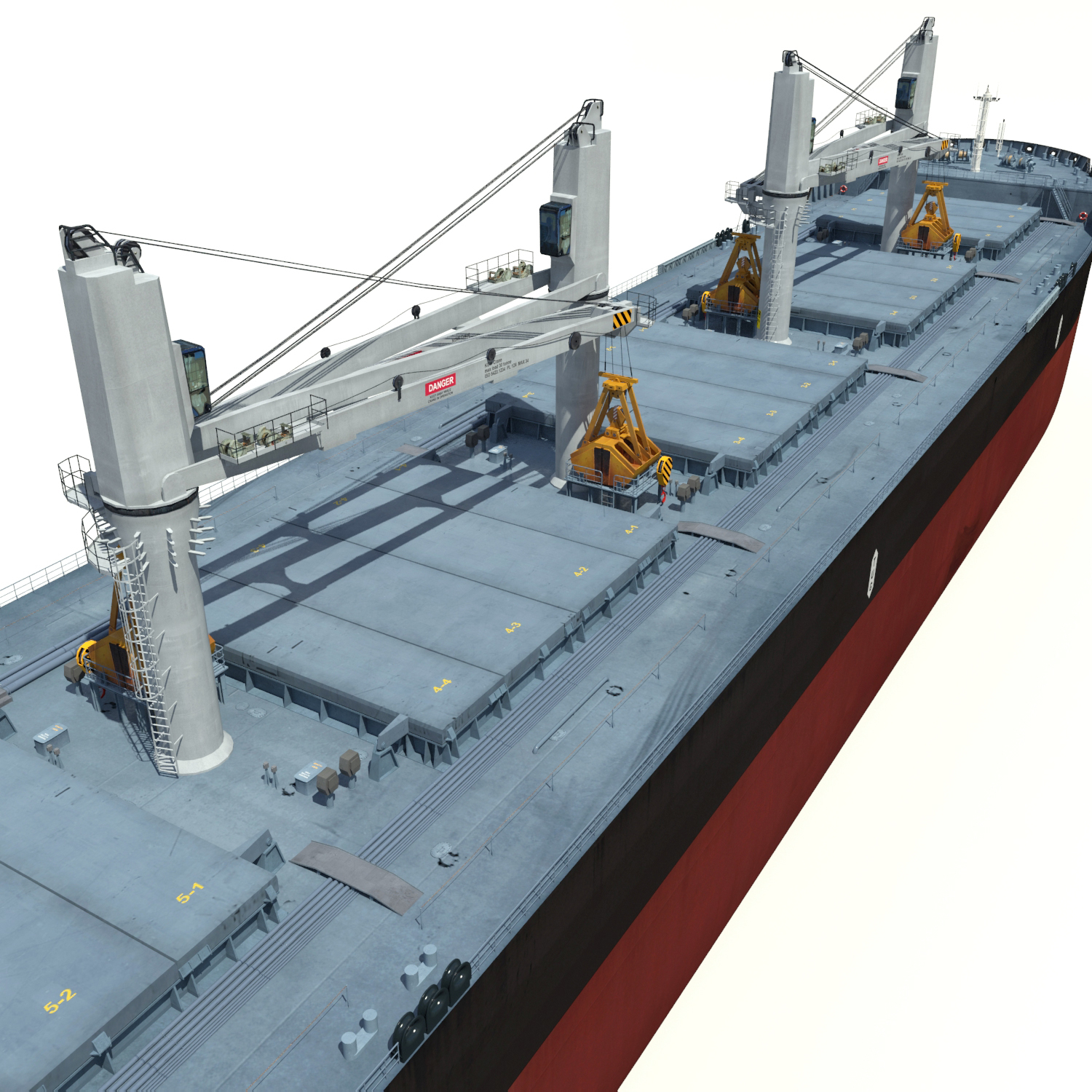 geared handymax ship