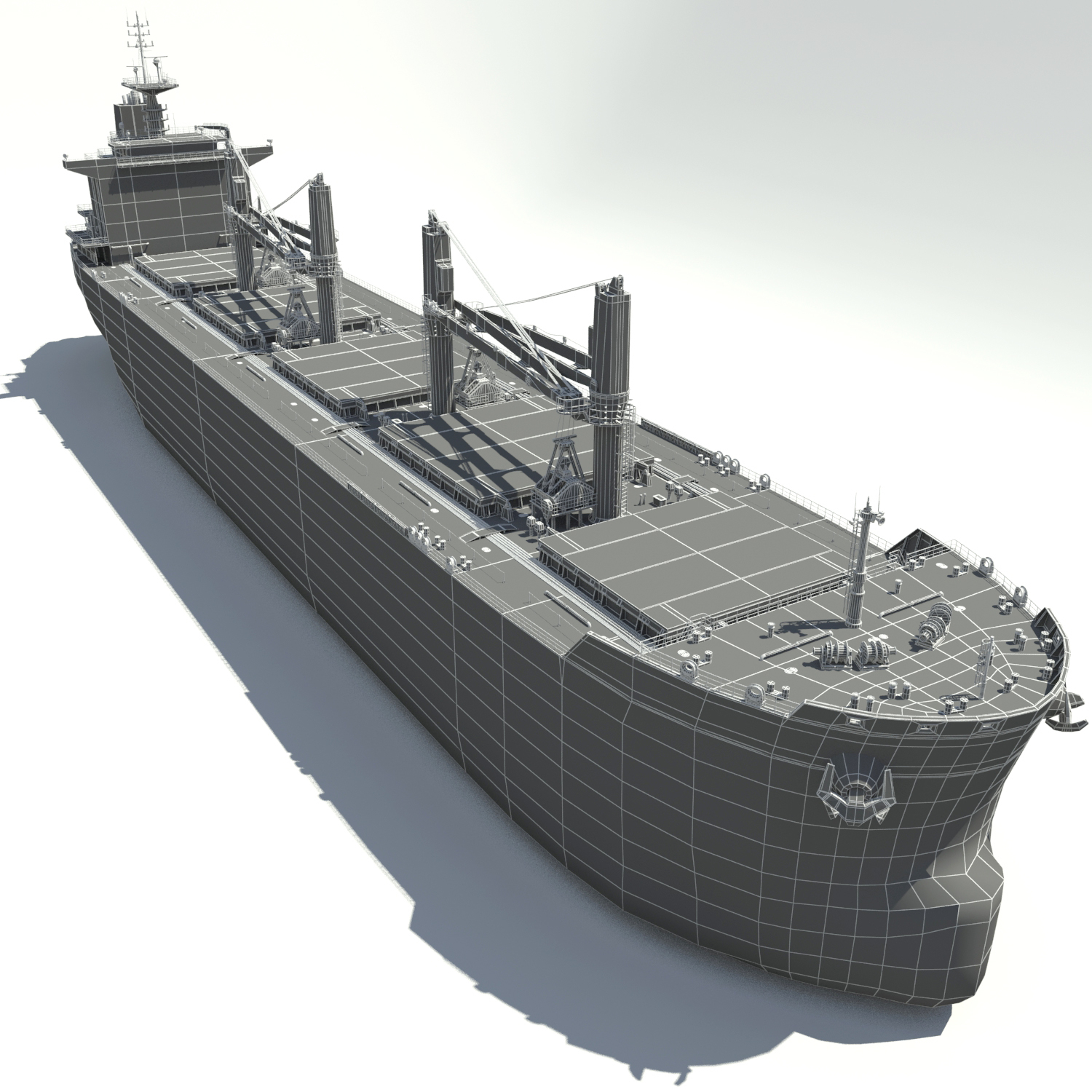 geared handymax ship