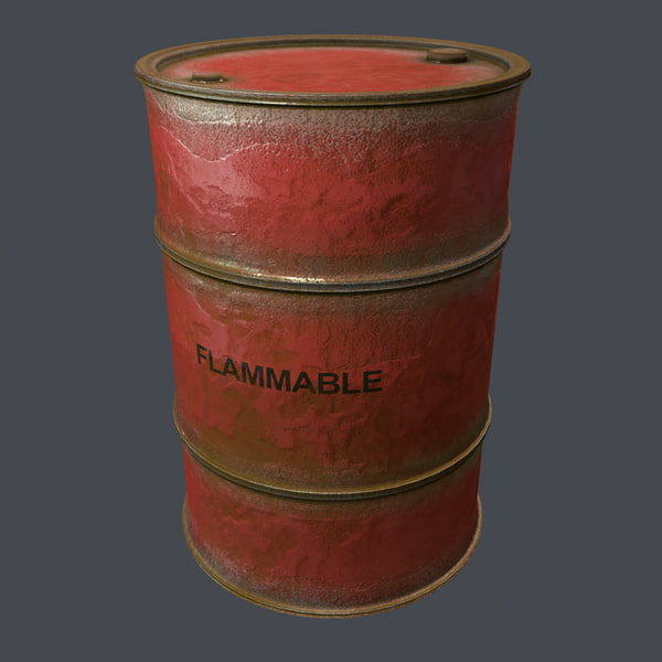 flammable barrel max