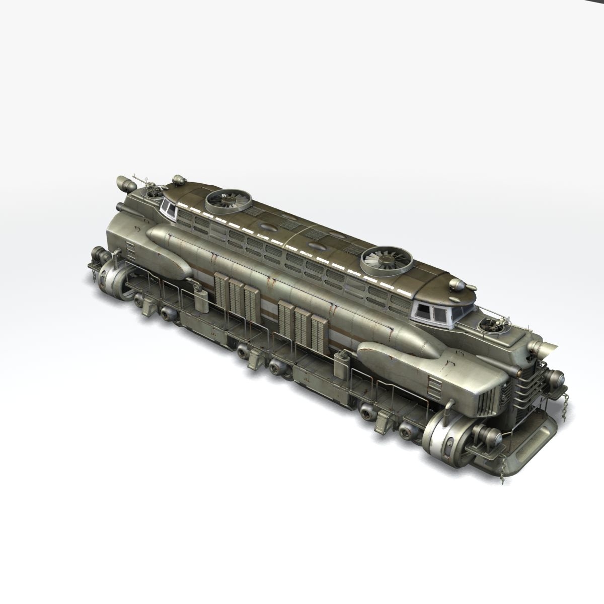 post apocalyptic train