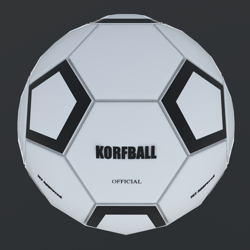 3d korfball ball