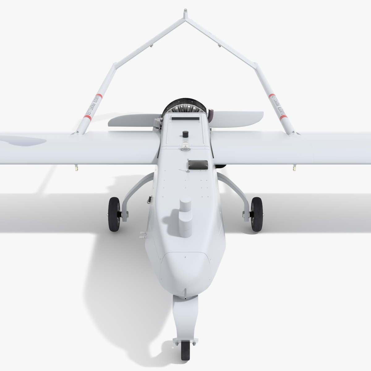 rq-7 shadow 200 unmanned 3d c4d