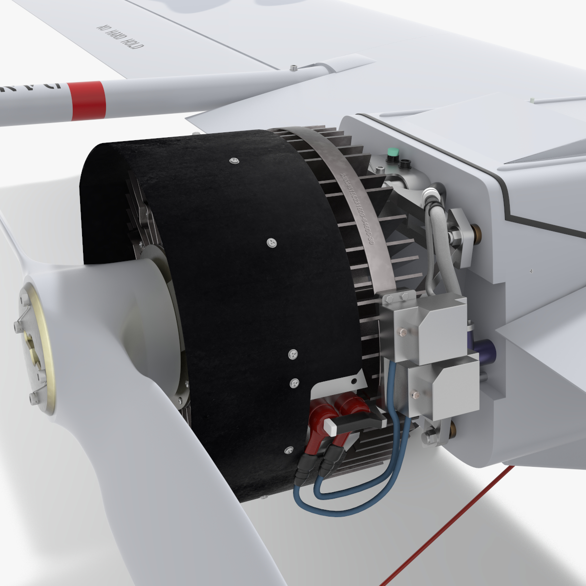 rq-7 shadow 200 unmanned 3d c4d
