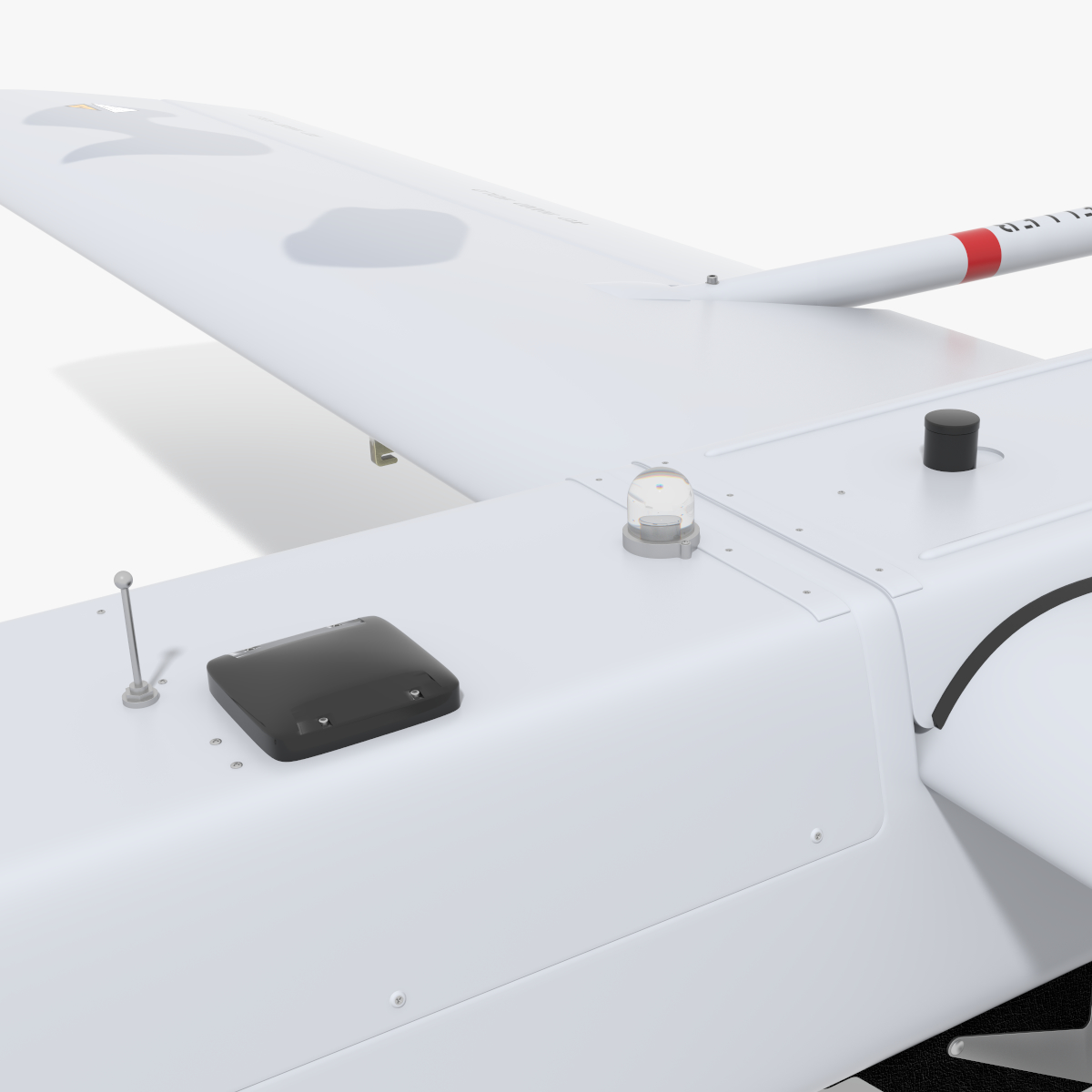 rq-7 shadow 200 unmanned 3d c4d