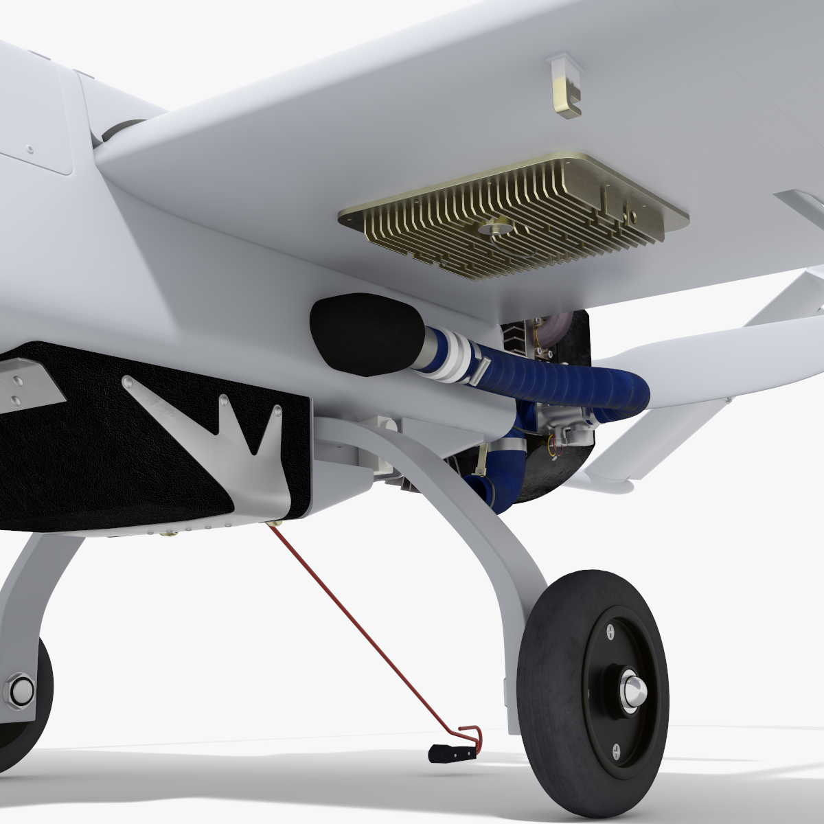 rq-7 shadow 200 unmanned 3d c4d