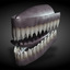 rigged teeth 3d model