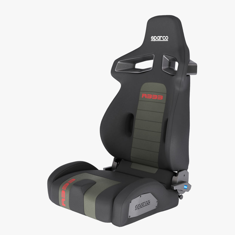 Sparco R333 Sportsitz - Anthrazit 3D-Modell - TurboSquid 752021
