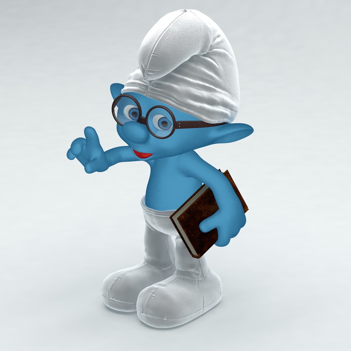 c4d smurf brainy