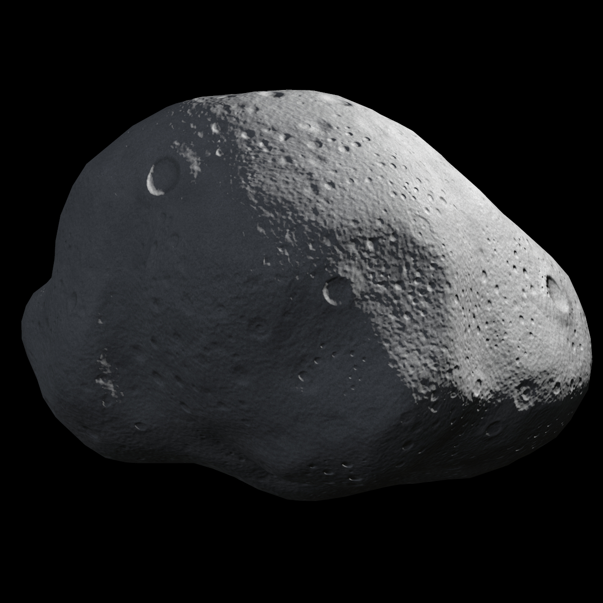 3d model of asteroid
