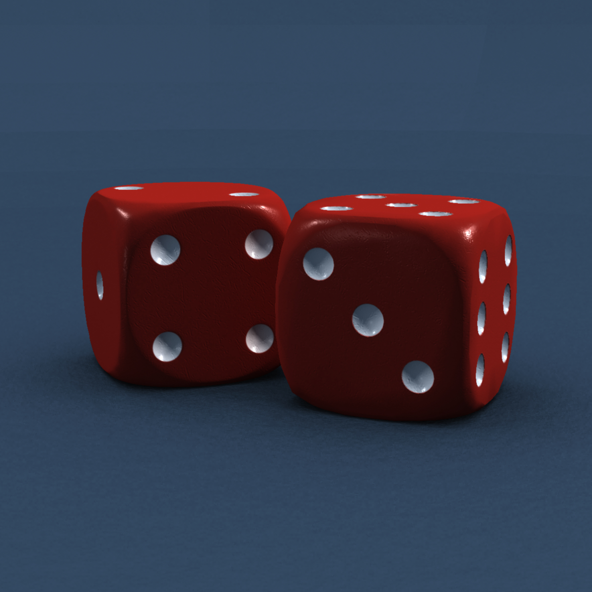 3d model dice