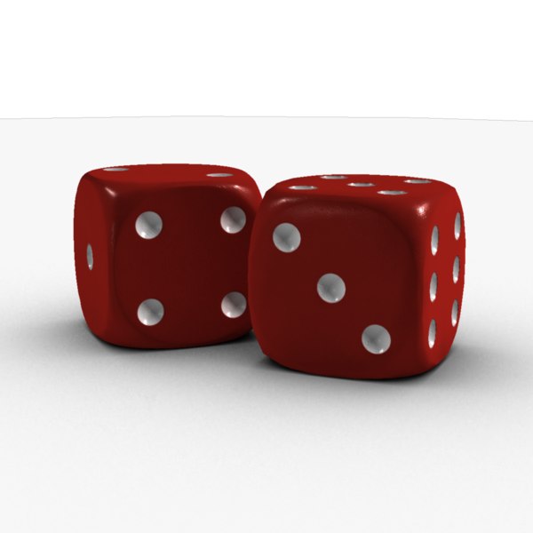3d model dice