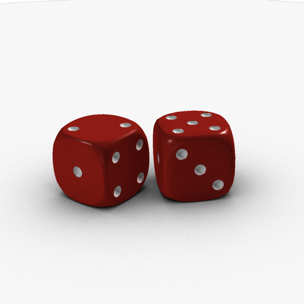 3d model dice