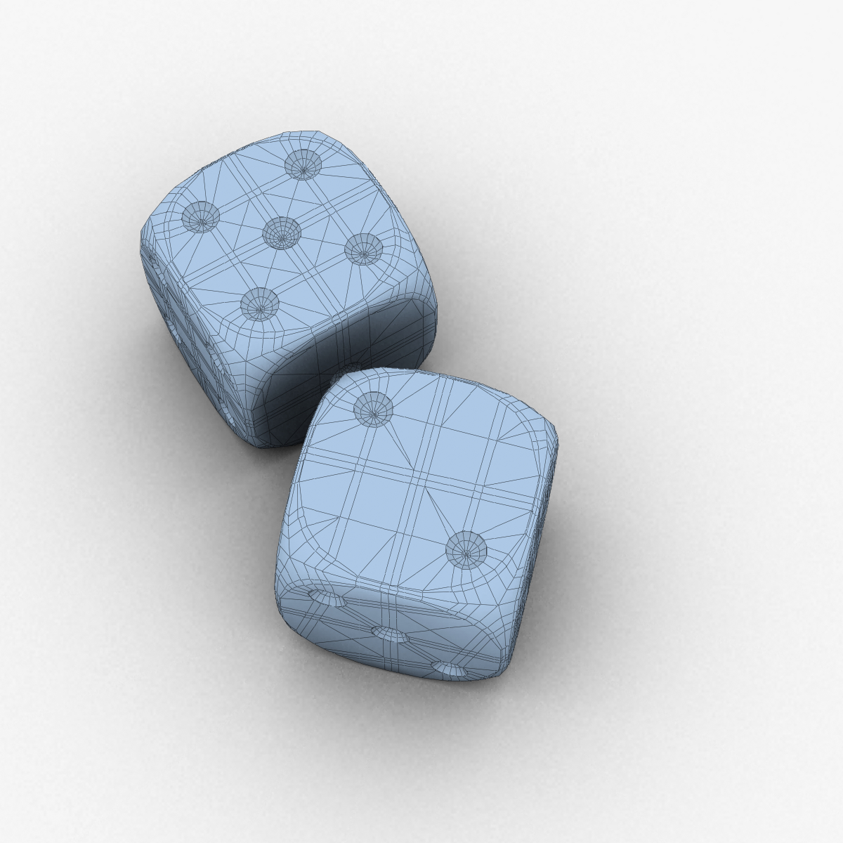 3d model dice