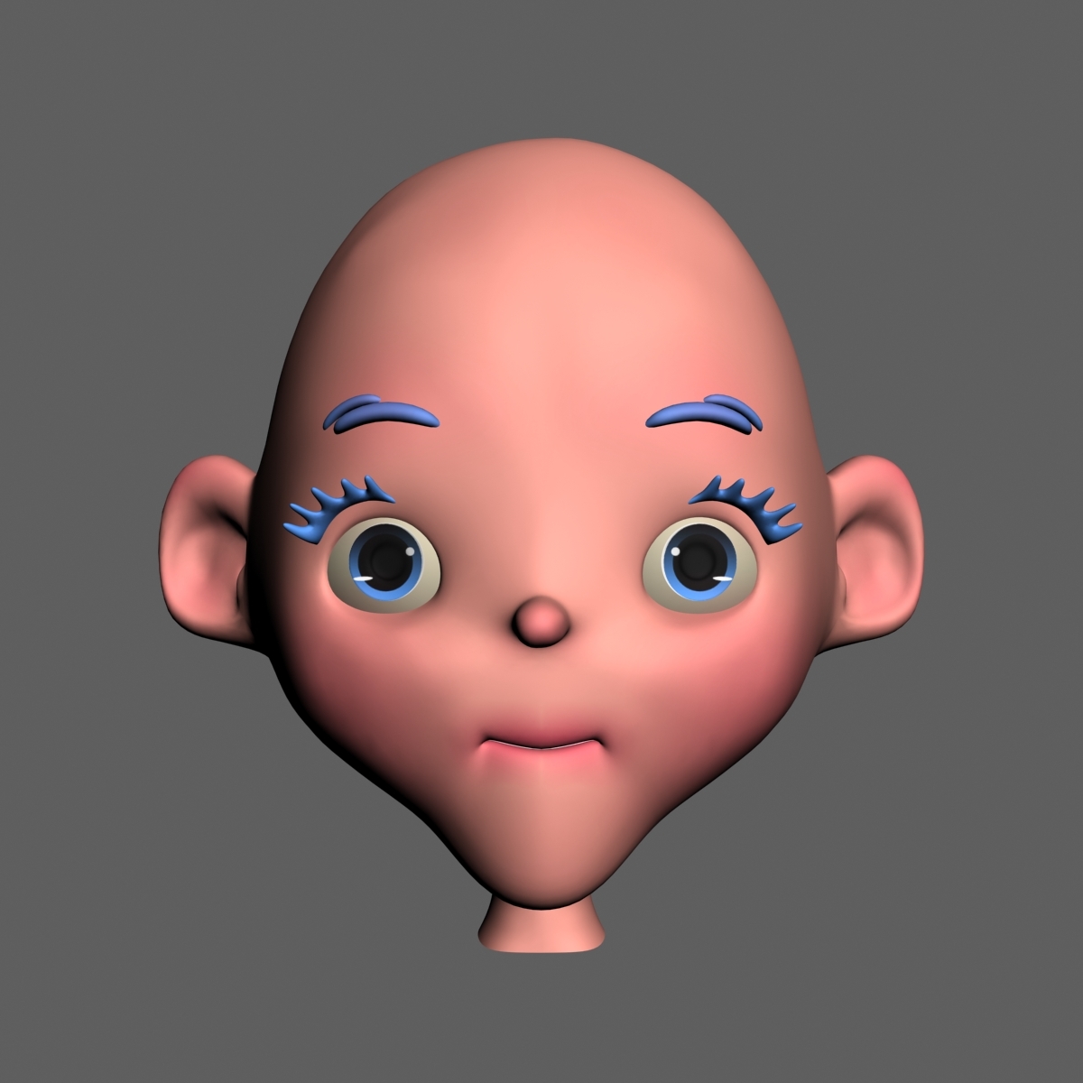 3ds cartoon head