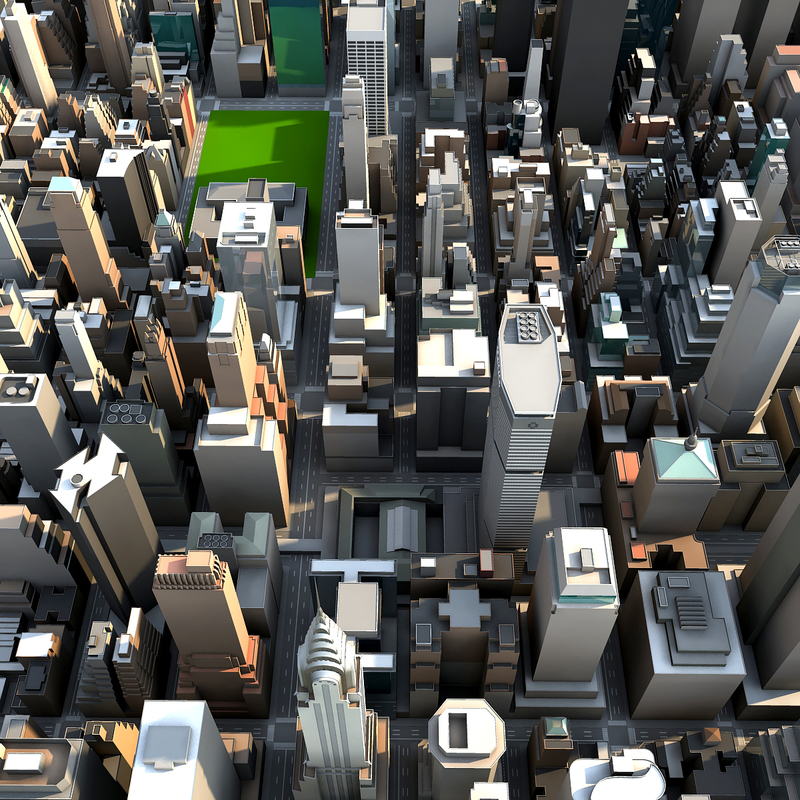 new york city manhattan 3d model