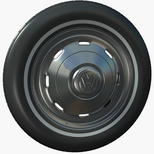 3d volkswagen tire