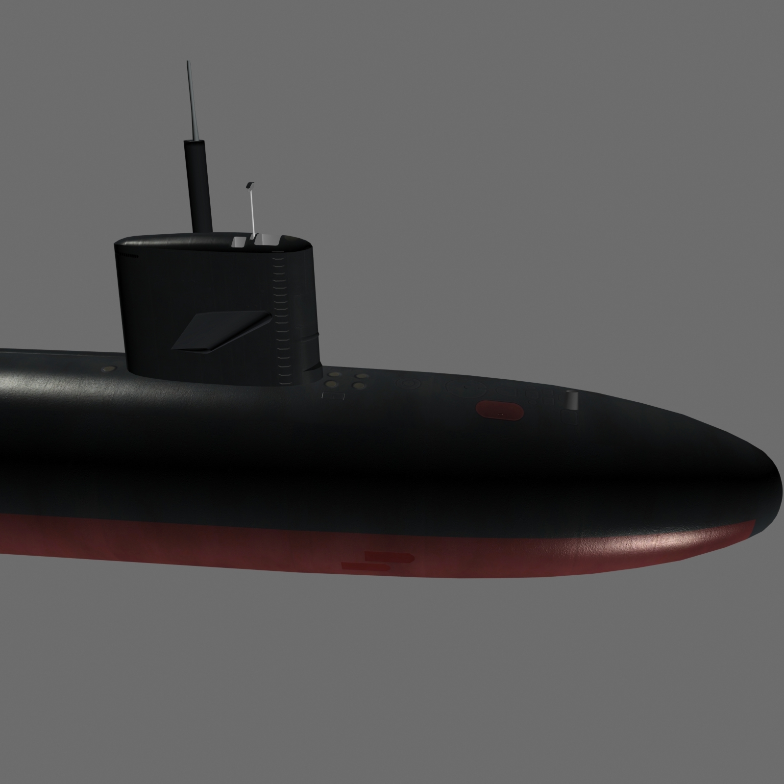 USS Cavalla SSN-684 Modelo 3D - TurboSquid 756049