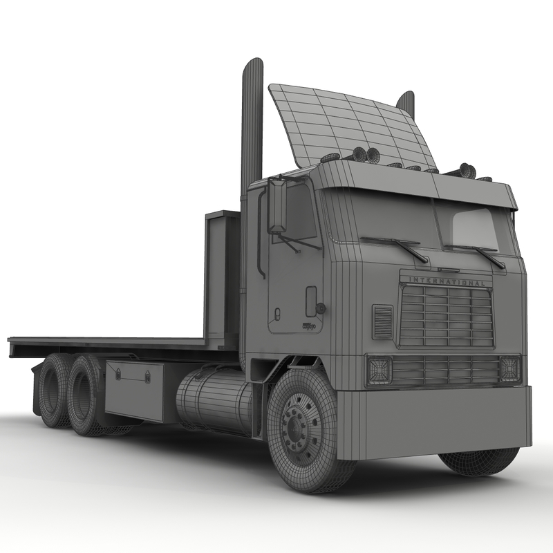 lightwave international 9670 cabover truck