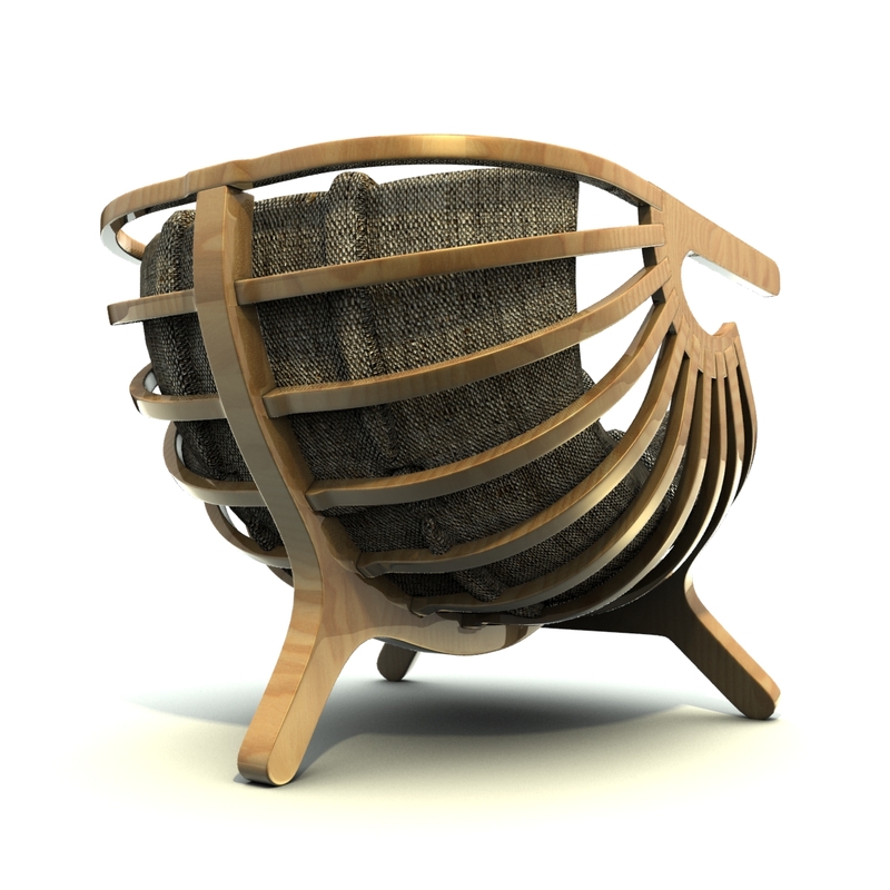 shell chair marco sousa dwg