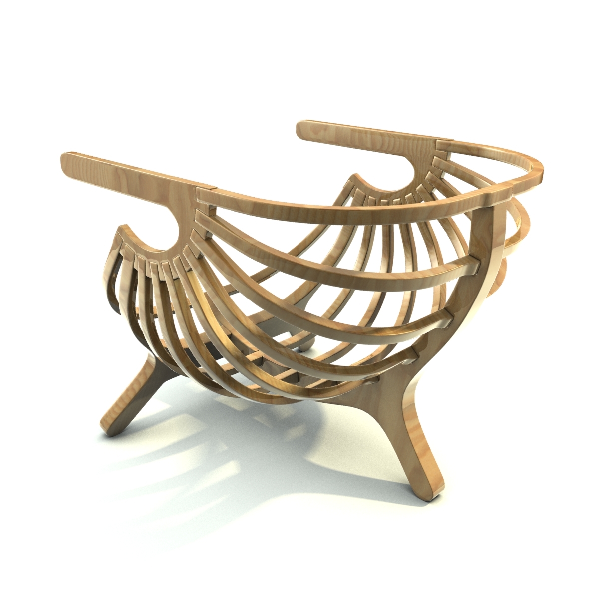 shell chair marco sousa dwg