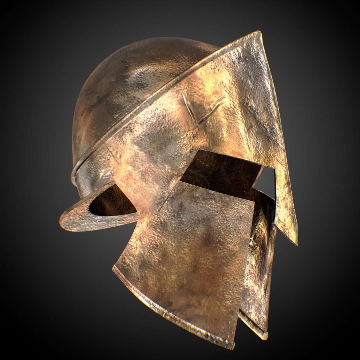 spartan helmet obj