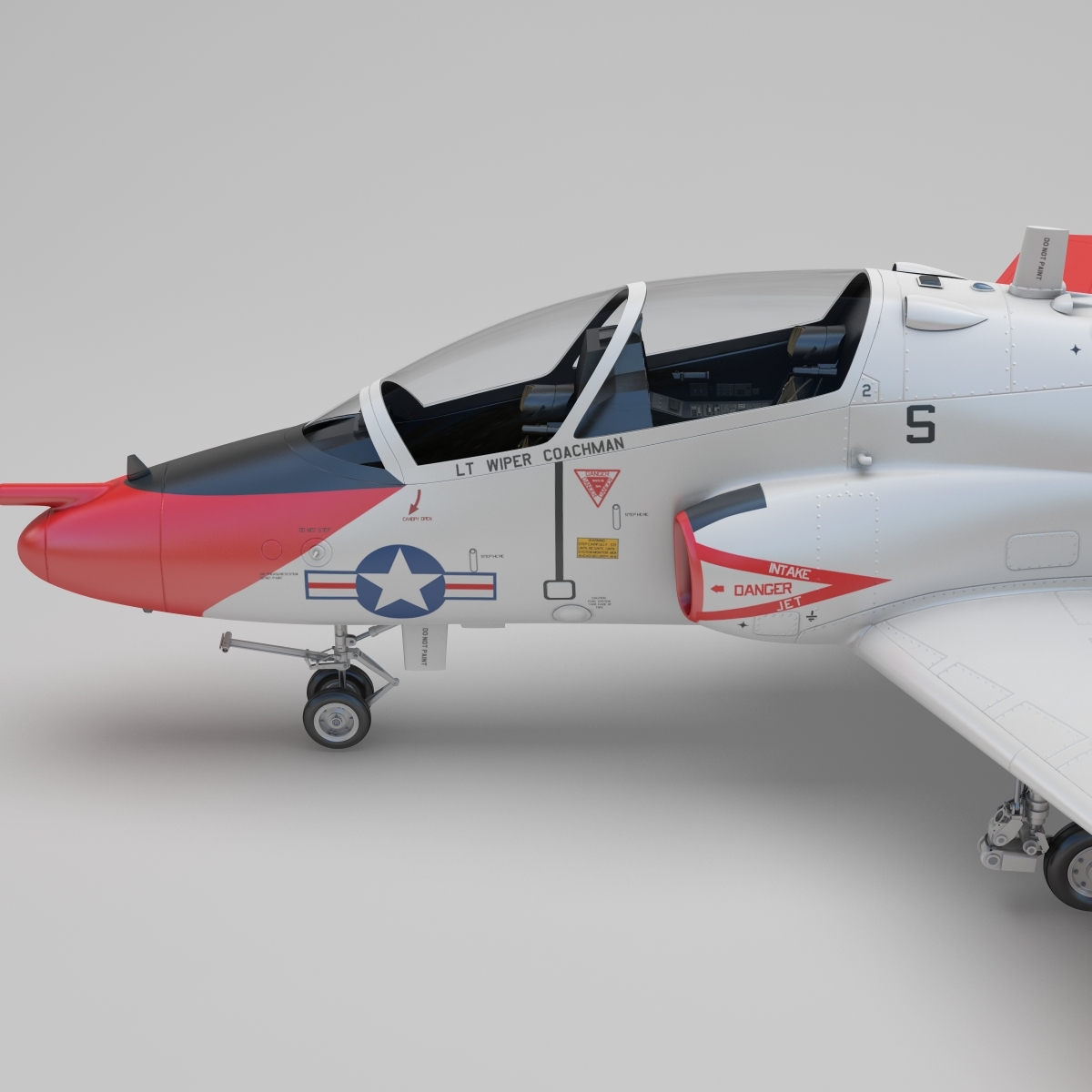 3d mcdonnell douglas t-45 goshawk