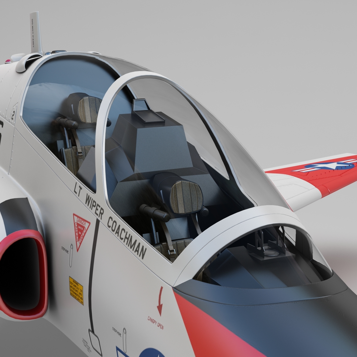 3d mcdonnell douglas t-45 goshawk
