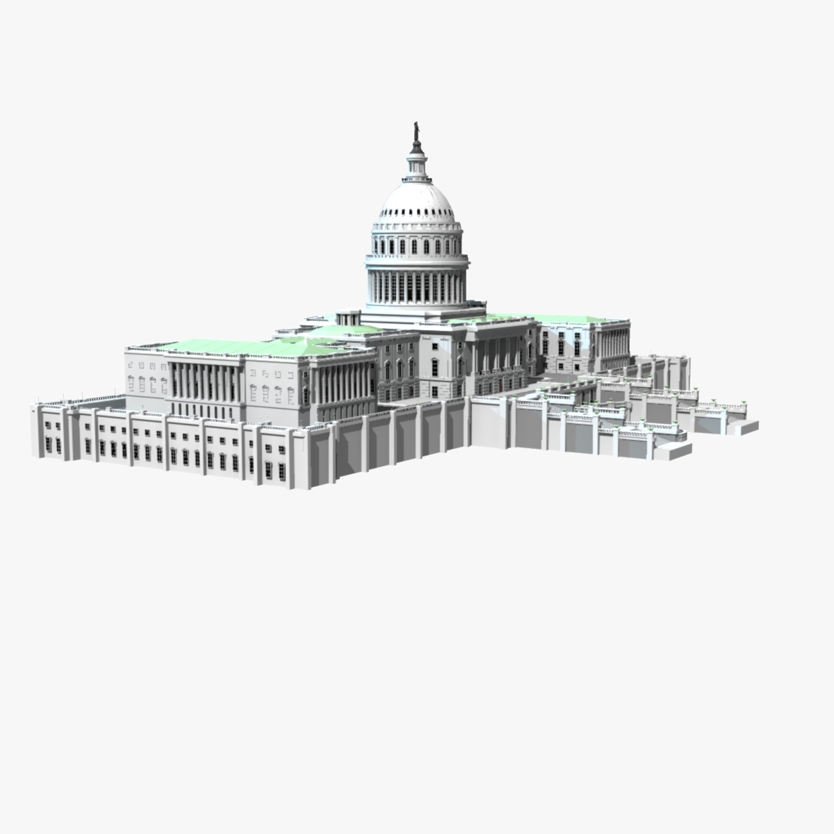 3d model united states capitol building