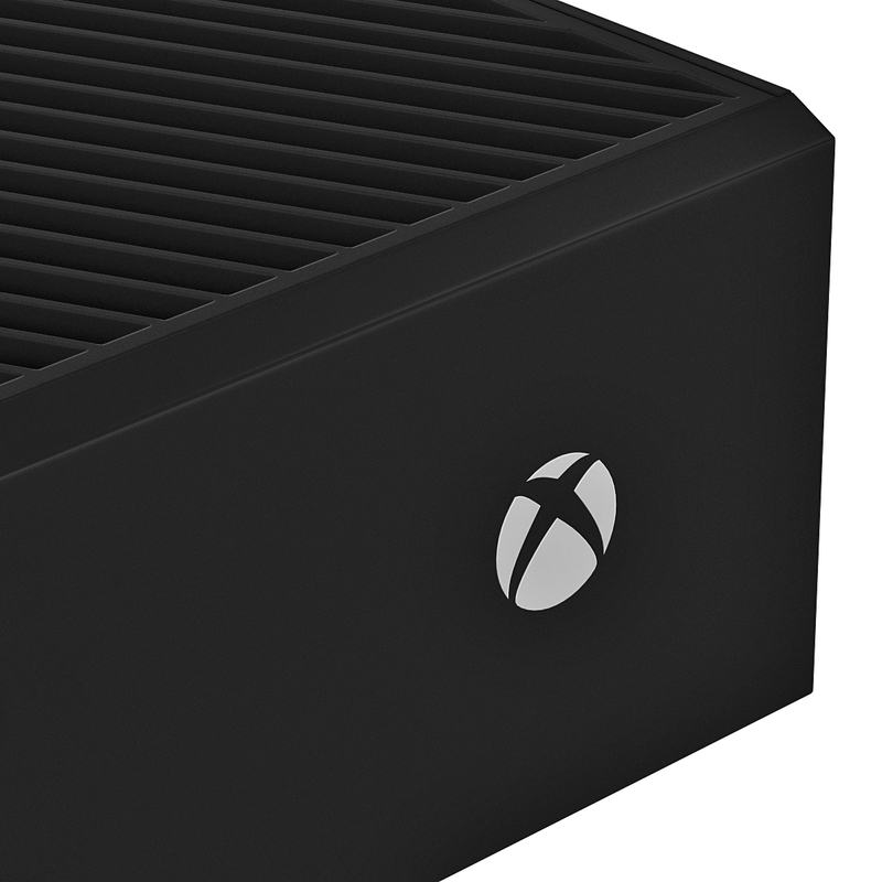 xbox x 3d model