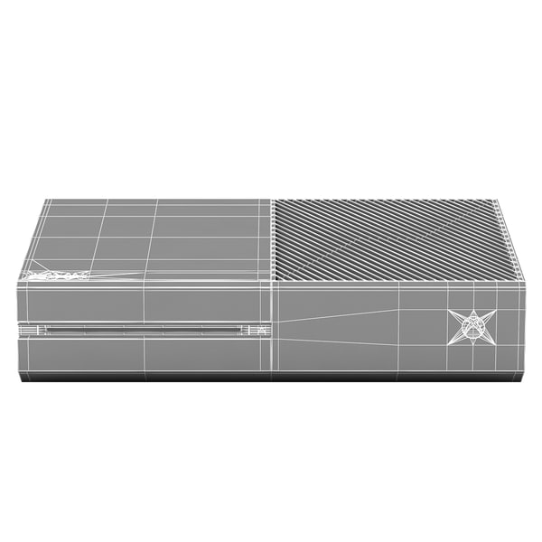xbox x 3d model