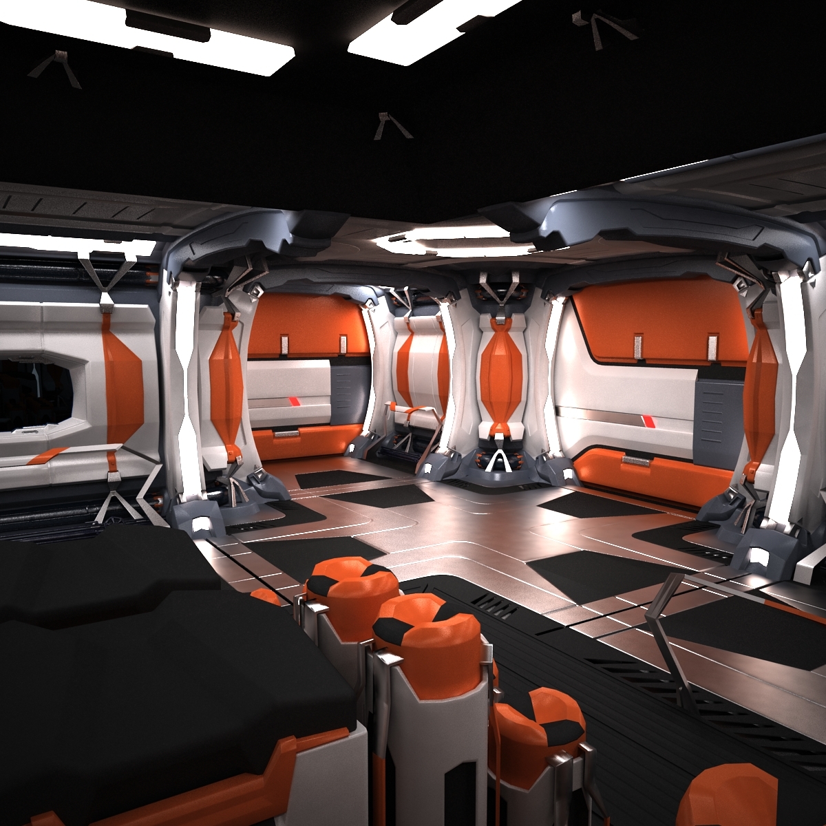 max sci fi spaceship station