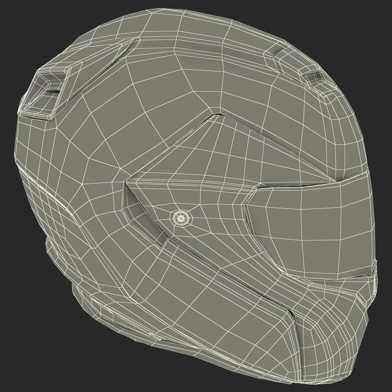 3d motorcycle helmet