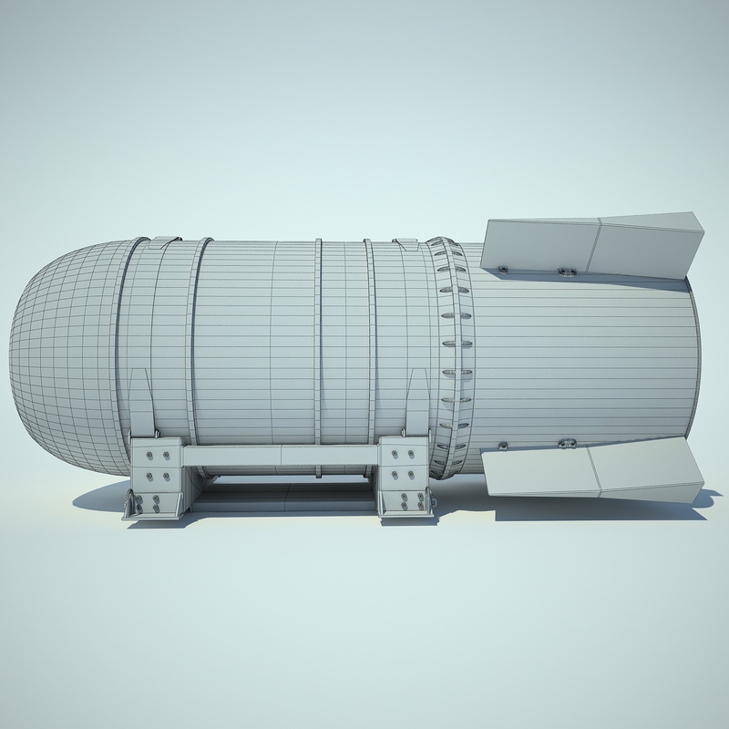 hydrogen bomb 3d model