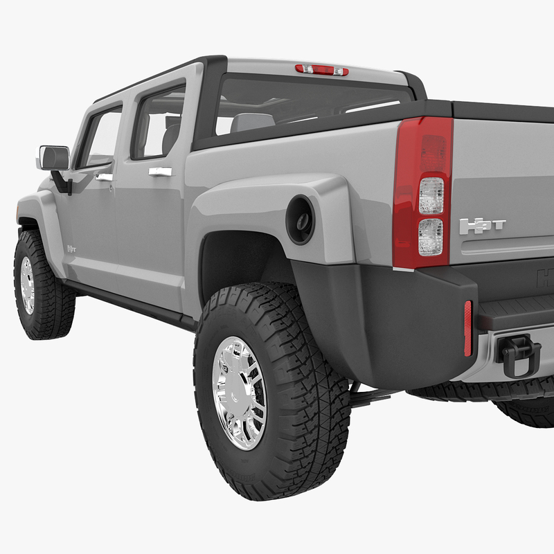 3d hummer h3t alpha 2009 model
