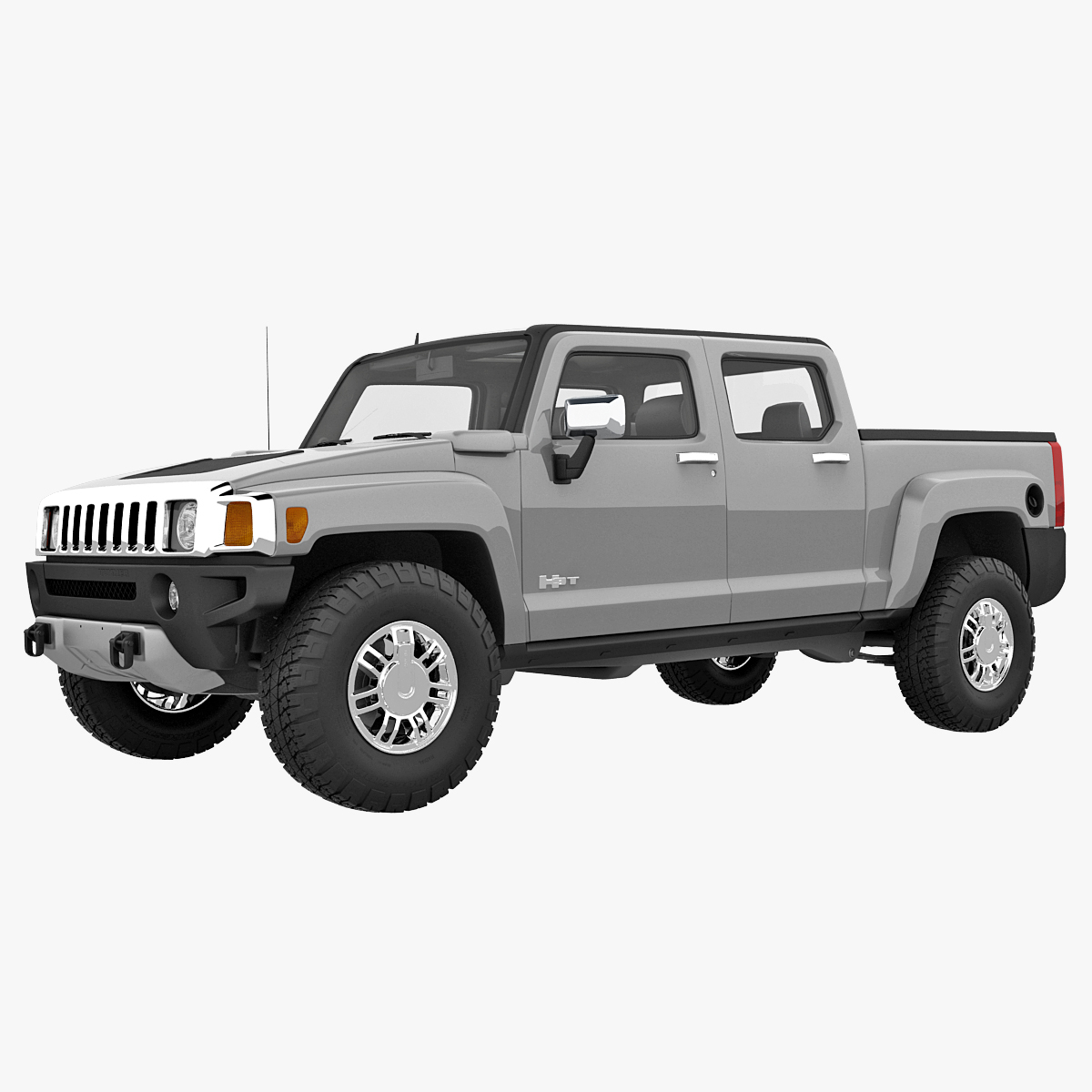 3d hummer h3t alpha 2009 model