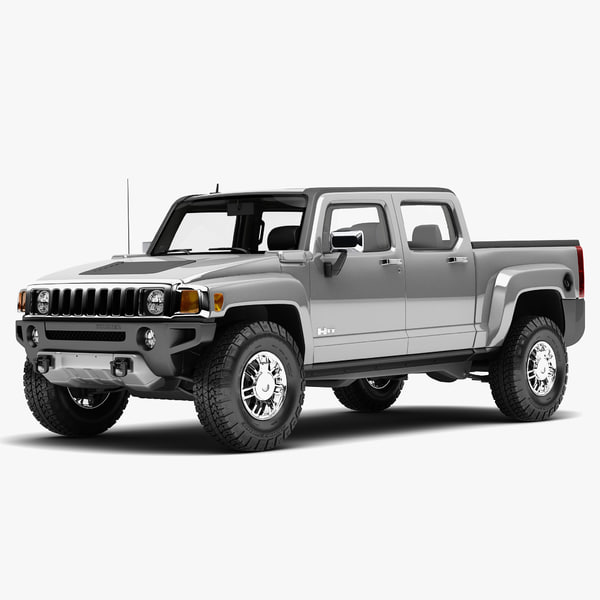 3d hummer h3t alpha 2009 model