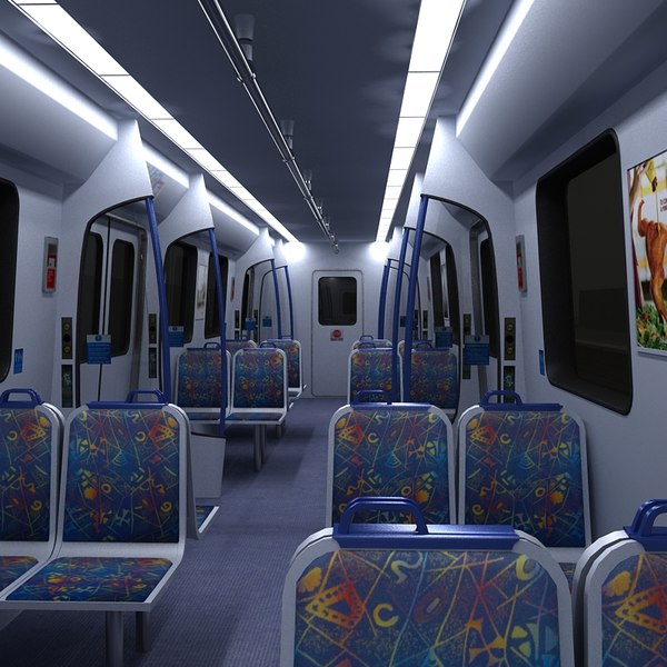 metro train interior max