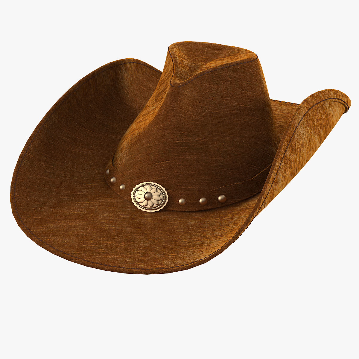 cowboy hat 3d model