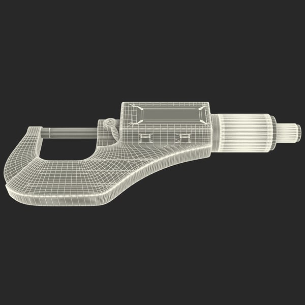 digital micrometer accuremote 3d model