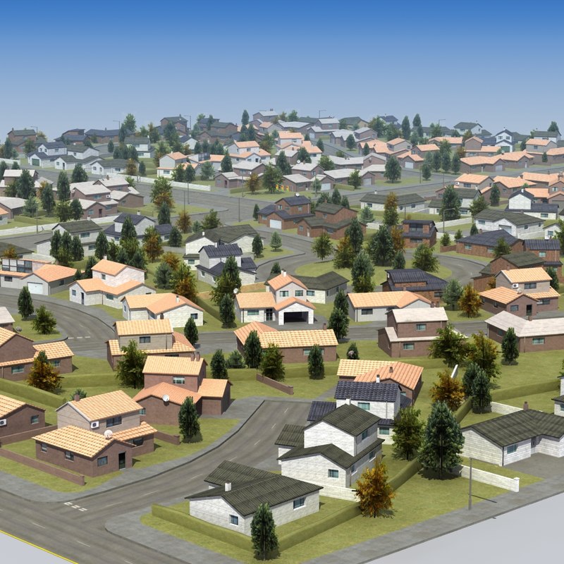 housing development rt 3d model