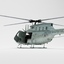military helicopter bell oh 3d model