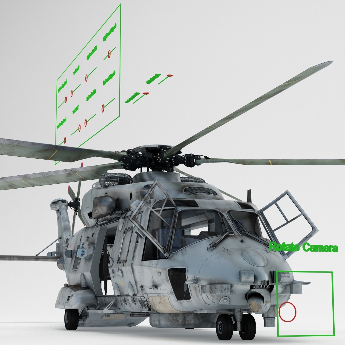 max nhindustries nh90 military helicopter