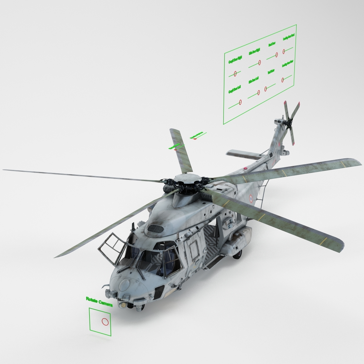 max nhindustries nh90 military helicopter