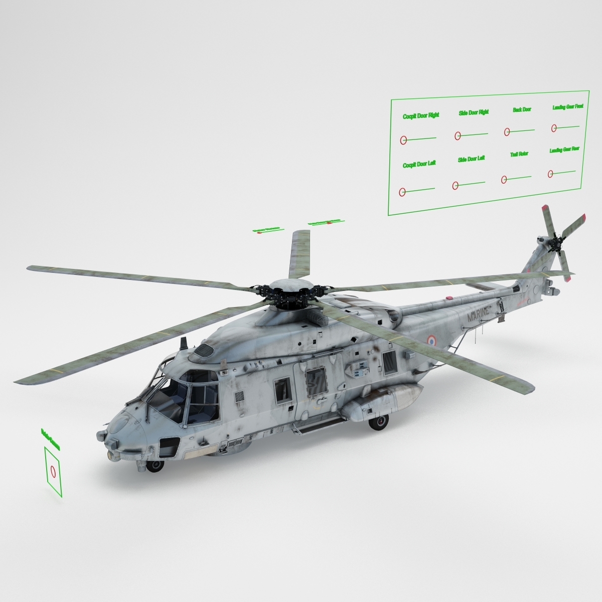 max nhindustries nh90 military helicopter
