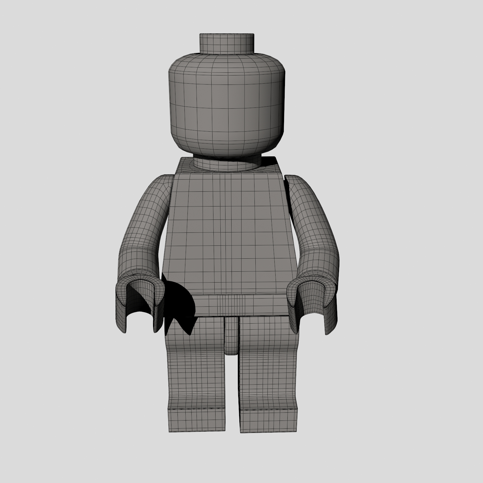 3d model lego figure