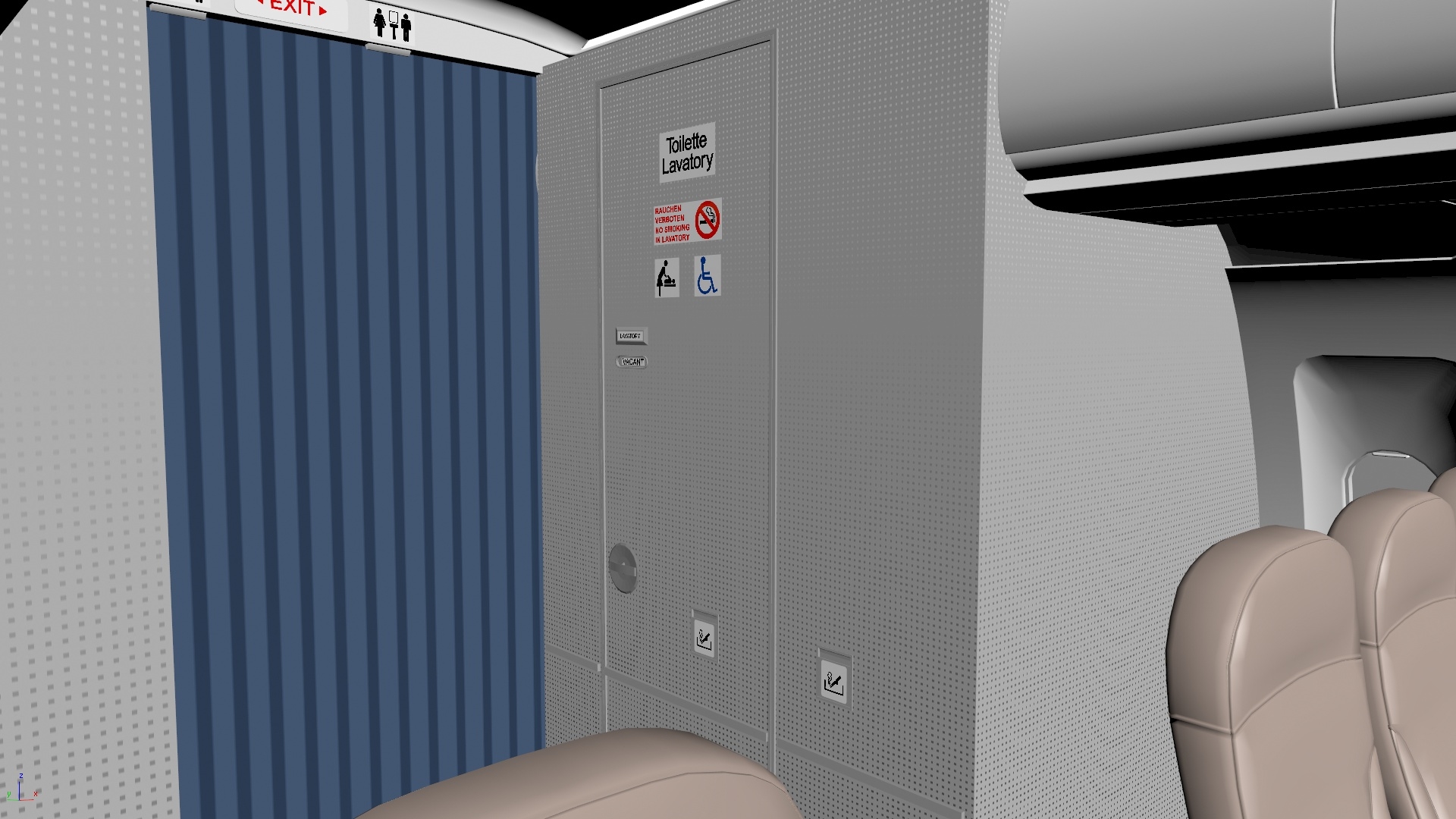 max airbus a320 interior