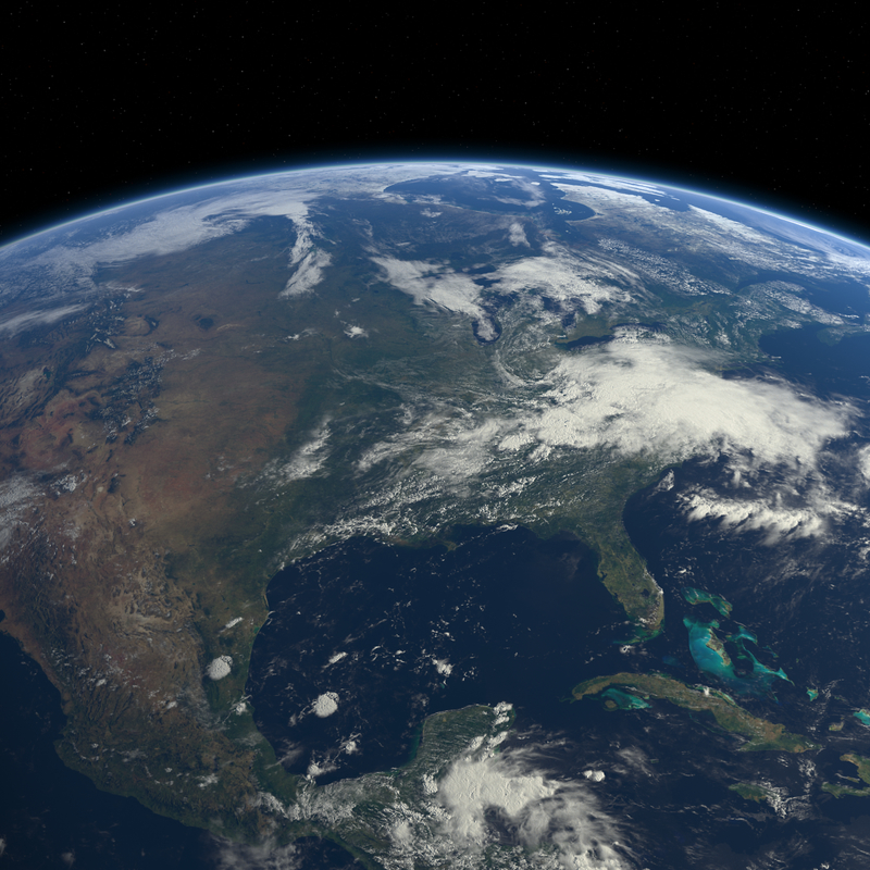 3ds realistic planet earth