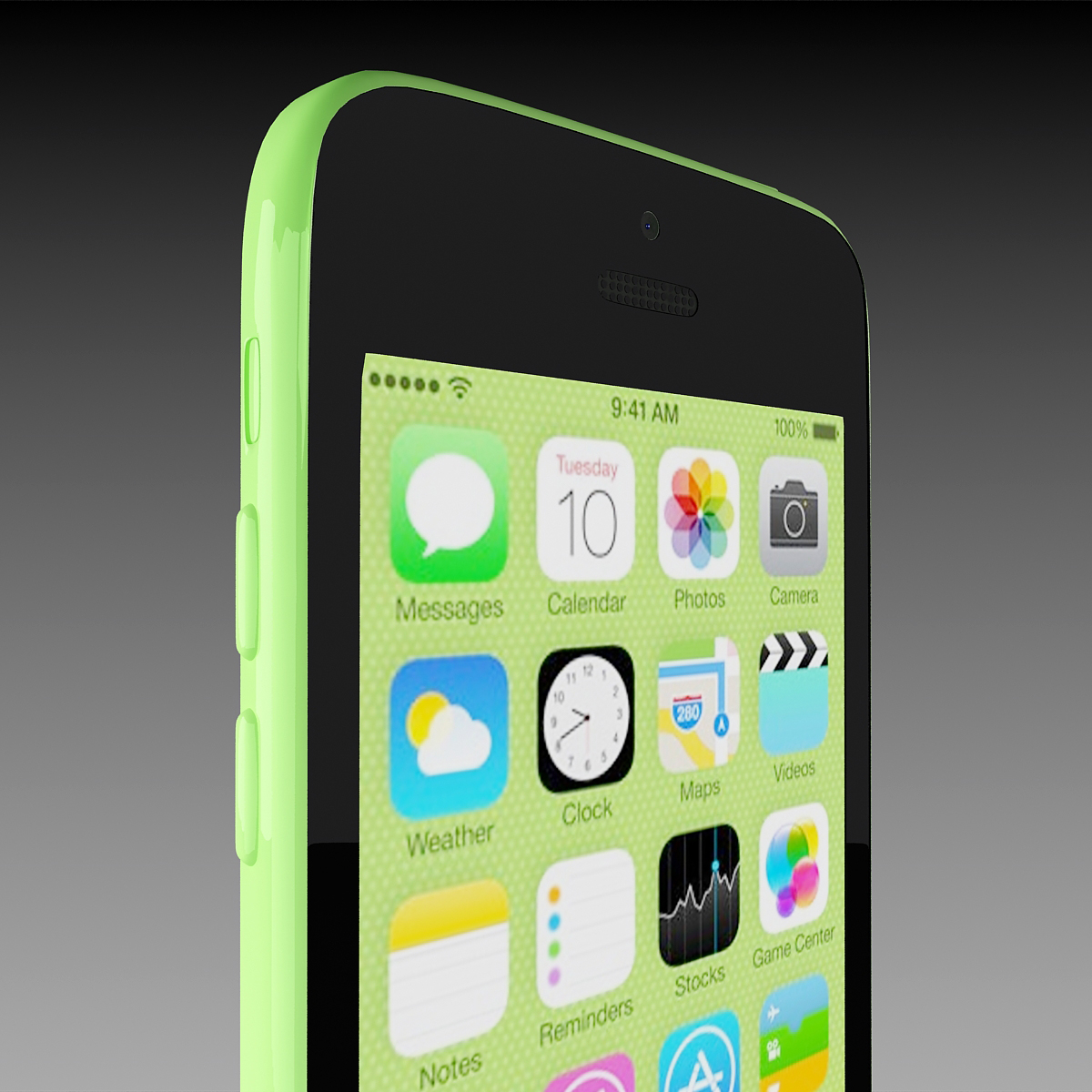max apple iphone 5c green
