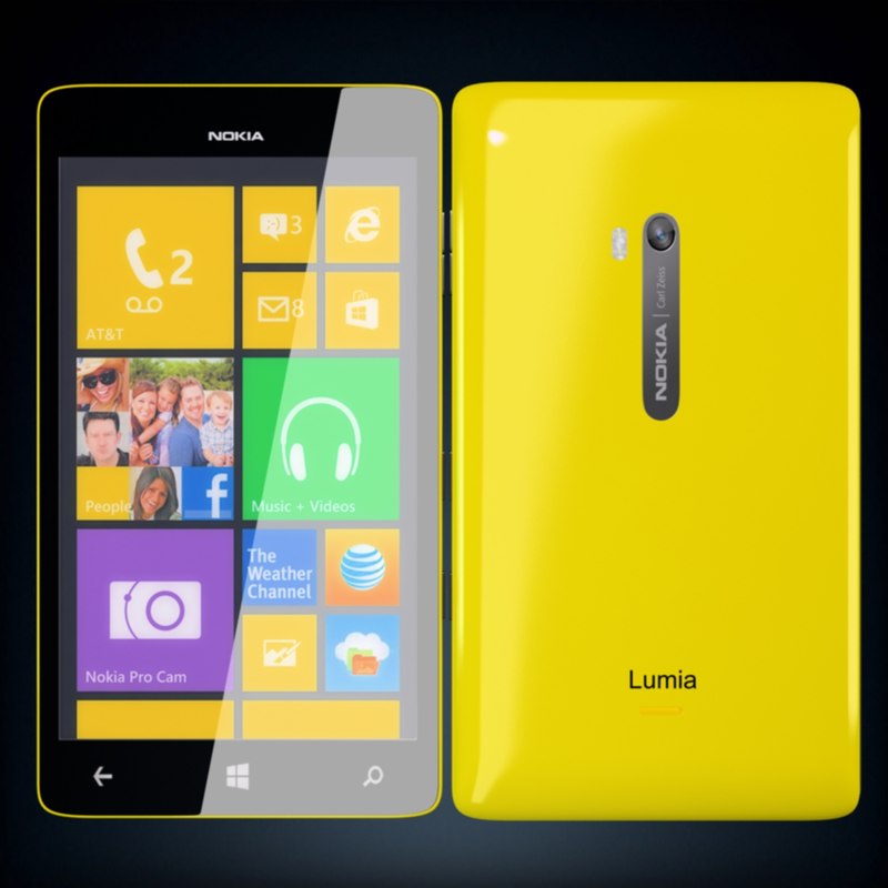 nokia lumia tab concept 3d model
